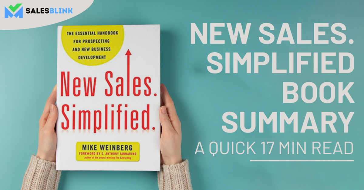 New Sales. Simplified Book Summary – A 17 Min Read in 2024