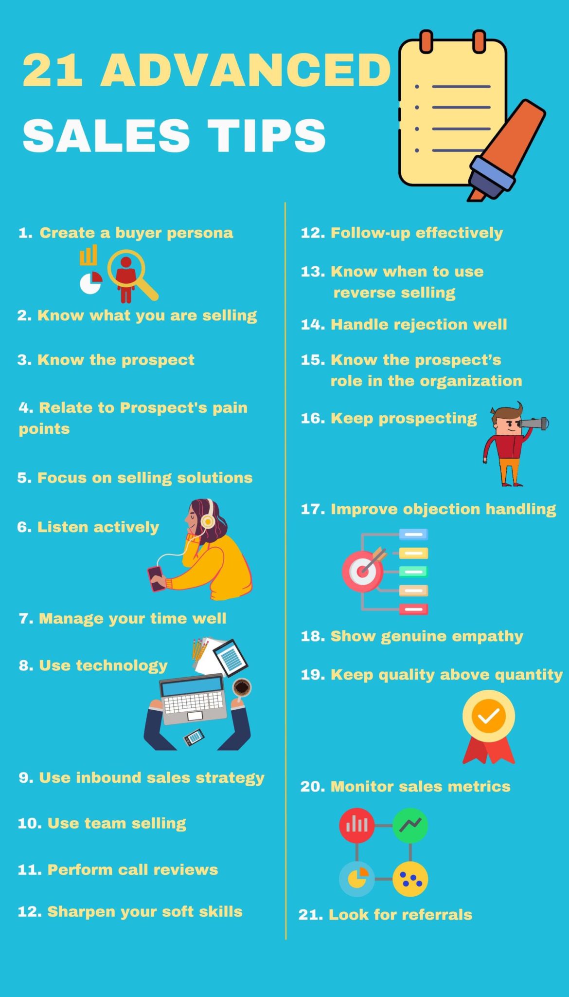 21 Advanced Sales Tips Every Sales Rep Should Know In 2023