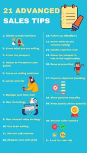 21 Advanced Sales Tips Every Sales Rep Should Know In 2022